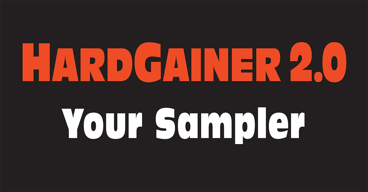 HARDGAINER 2.0 magazine from Stuart McRobert.